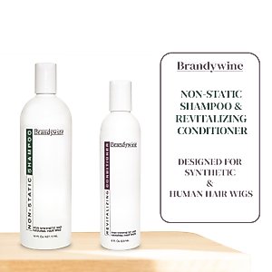 Brandywine Non Static Shampoo 16 Ounce & Revitalizing Conditioner 8 Ounce, Value Pack