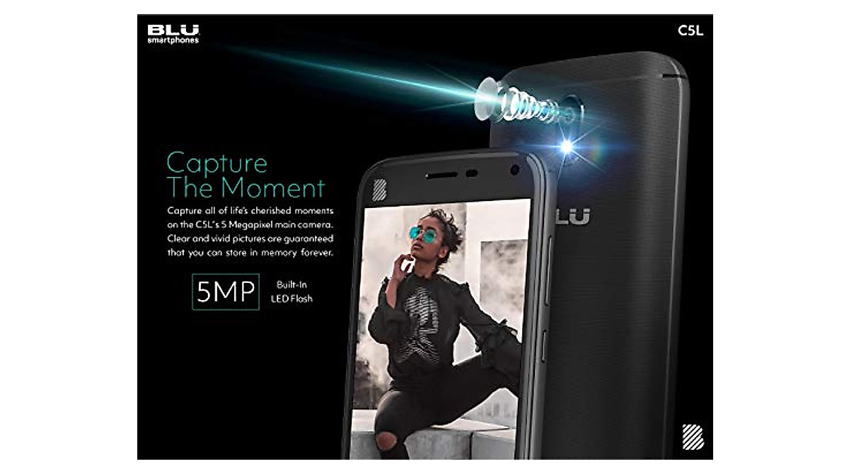 BLU C5L Android Smartphone with 5-Inch Display & Dual SIM