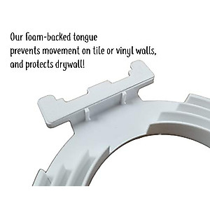 Dot Genie Google WiFi Pro Outlet Holder Mount [Old and New 2020 Version]: The Strongest, Most Versatile Mount Stand Holder for Google WiFi. Great for Home and Businesses! Still No Screws! (1-Pack)