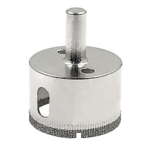Drilax 1 3/4 Inch Diamond Hole Saw Drill Bit Ceramic, Porcelain Tiles, Glass, Granite Counter top Shower, Faucet Size 1-3/4