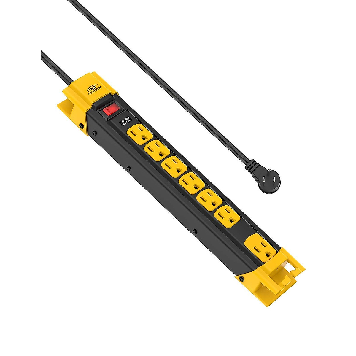 CRST 7-Outlet & 10-Outlet Heavy Duty Power Strip Surge Protector