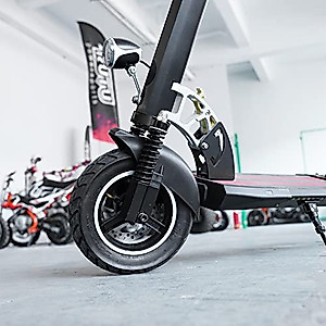 RUHUO 2 Pack of 10x2.50 10" Inner Tube Replacement for 10 Inch Smart Electric Scooter fit 36v 48v 400w 500w 800w Hub Motor TR87 Angled Stem