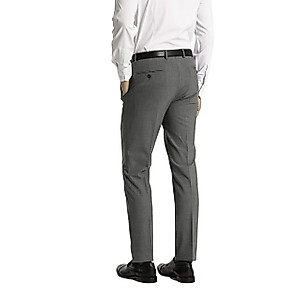 Calvin Klein Men's Skinny Fit Stretch Dress Pant, Light Gray, 3029