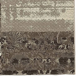 Linon Jewel Collection 5' x7'6", 5' x 7'6", Black