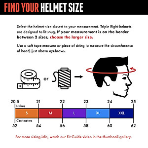 Triple Eight Sweatsaver Liner Skateboarding Helmet, White Rubber, Large