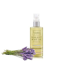 Basq Skin Care Resilient Body Stretch Mark Oil, Lavender, 4 Fluid Ounce