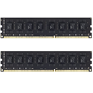 Timetec 16GB KIT(2x8GB) DDR3L / DDR3 1600MHz (DDR3L-1600) PC3L-12800 / PC3-12800 Non-ECC Unbuffered 1.35V/1.5V CL11 2Rx8 Dual Rank 240 Pin UDIMM Desktop PC Computer Memory RAM(SDRAM) Module Upgrade