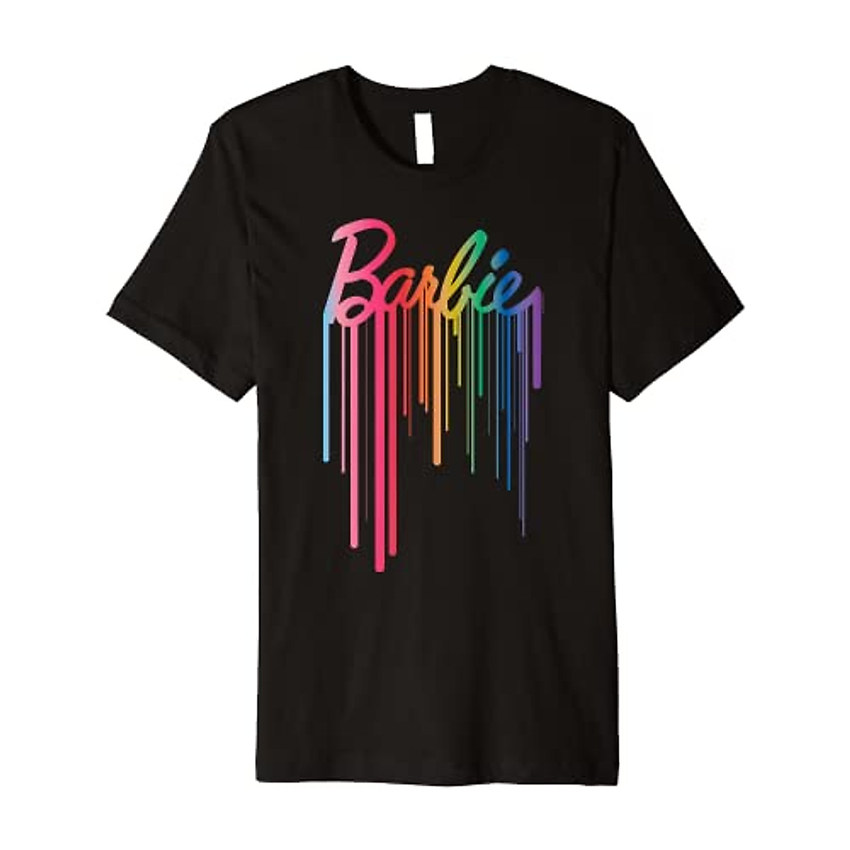 Barbie - Logo Rainbow Drip Premium T-Shirt