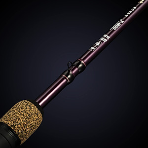 BERRYPRO Spinning Rod Lightweight Sensitive Baitcasting Rod 30 Ton Full Carbon Tournament Performance Casting Fishing Rod (7'- Casting-MH-2pc)