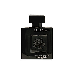Frank Olivier Black Touch for Men Eau De Toilette Spray, 3.3 Ounce