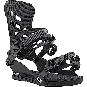 Union STR Snowboard Bindings Black Sz S (6-7.5)