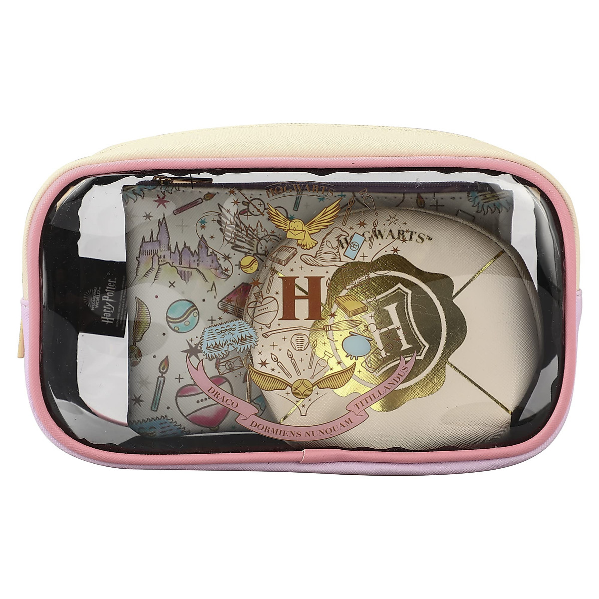 Harry Potter Hogwarts Crest 3-Piece Travel Toiletry Set
