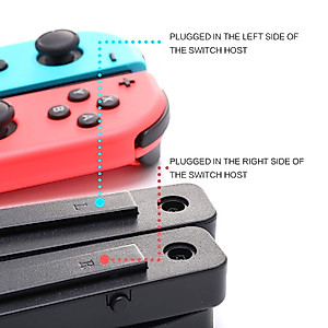 HEATFUN Stand for Nintendo Switch, Holder for Nintendo Switch and Switch Car Mount - Black