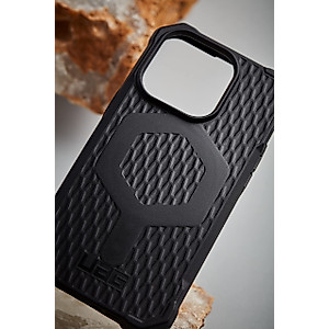 URBAN ARMOR GEAR UAG Designed for iPhone 14 Plus Case Black 6.7" Essential Armor Built-in Magnet Compatible with MagSafe Charging Ultra Thin Ergonomic Protective Cover