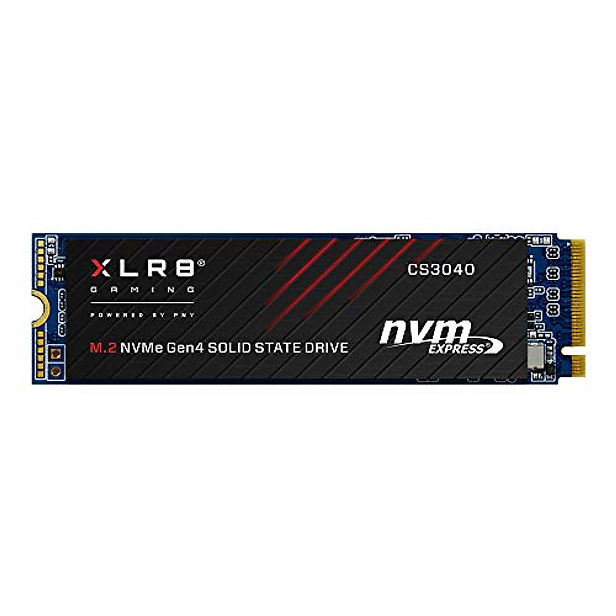 PNY XLR8 CS3040 1TB M.2 NVMe Gen4 x4 Internal Solid State Drive (SSD) - M280CS3040-1TB-RB