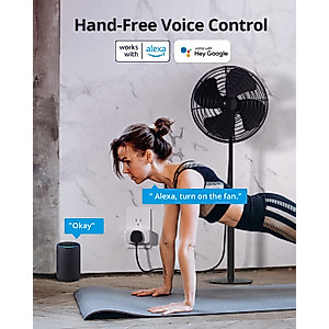 SONOFF S40 WiFi Smart Plug with Energy Monitoring, 15A Smart Outlet Socket ETL Certified, Work with Alexa& Google Home, IFTTT Supporting, 2.4Ghz WiFi Only (2-Pack)