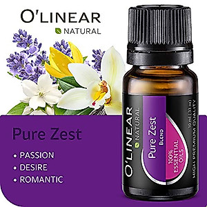 O'linear Essential Oils 6 Blends Set - Perfect for Humidifiers and Diffusers, Aromatherapy Diffuser Oils Scents, Essential Oil Kit for Home Use, Essential Oil Pack with Various Scents