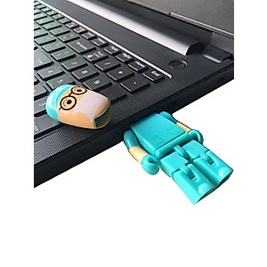 Aneew Pendrive 32GB Green Hat Man Doctor Surgeon Robot USB Flash Drive Memory Thumb Stick U Disk