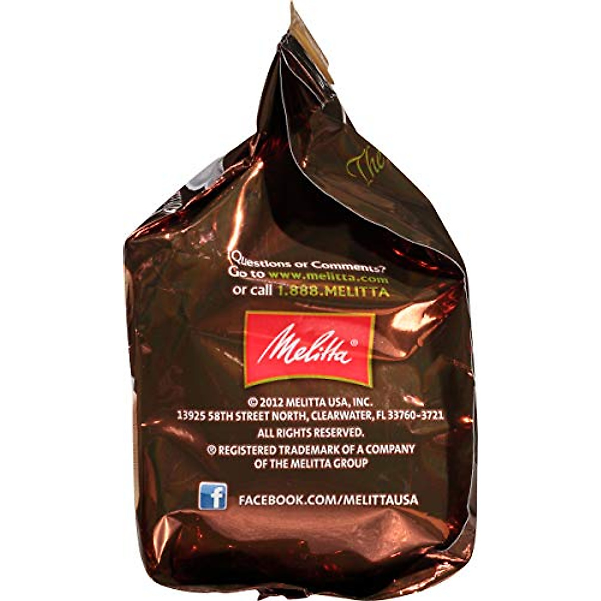 Melitta Coffee Pods, Dark Roast, 18 Count (Pack of 6) 108 Total Pods