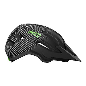 Giro Fixture II MIPS Mountain Bike Helmet for Men, Women, Kids, and Adults – Matte Black/White Ripple, Universal Youth (50-57cm)