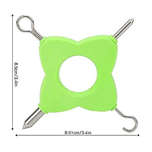 Fishing Puller Knot Tool, Practical Exquisite Fishing Knot Puller, for Fishing Enthusiasts Knotter Fishing Accessories Men Women(Four in one)