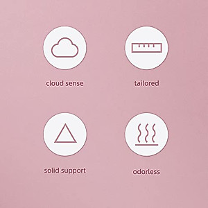 ArcDiary Rayon Purse Pillow Shaper Insert, unique pattern handbag shapers, Memory Foam, for Picotin 18/22 bags (PC18,French Tulips)