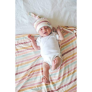 Copper Pearl Large Premium Knit Baby Swaddle Receiving Blanket Belle