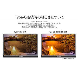 JapanNext JN-MD-IPS1331FHDR 13.3" Full HD (1920x1080) Resolution Mobile Monitor USB Type-C Mini HDMI
