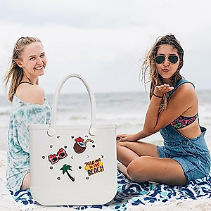 Enruiya Charms for Bogg Bags Accessories for Women Rubber Simply Southern Beach Totes Decoration