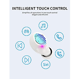 Togetface Wireless Earbuds for Kids,with Cute Panda Comfort&Lightweight Design Noise Cancellation Earphone for Girl Women Sport Bluetooth 5.0 in Ear Headphone with Mini Portable Charging Case