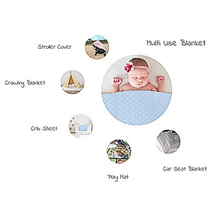 Baby Blanket (Black/White Stripes)