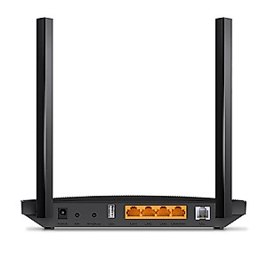 TP-LINK Archer VR400 Dual-band (2.4 GHz / 5 GHz) Gigabit Ethernet Black 3G 4G