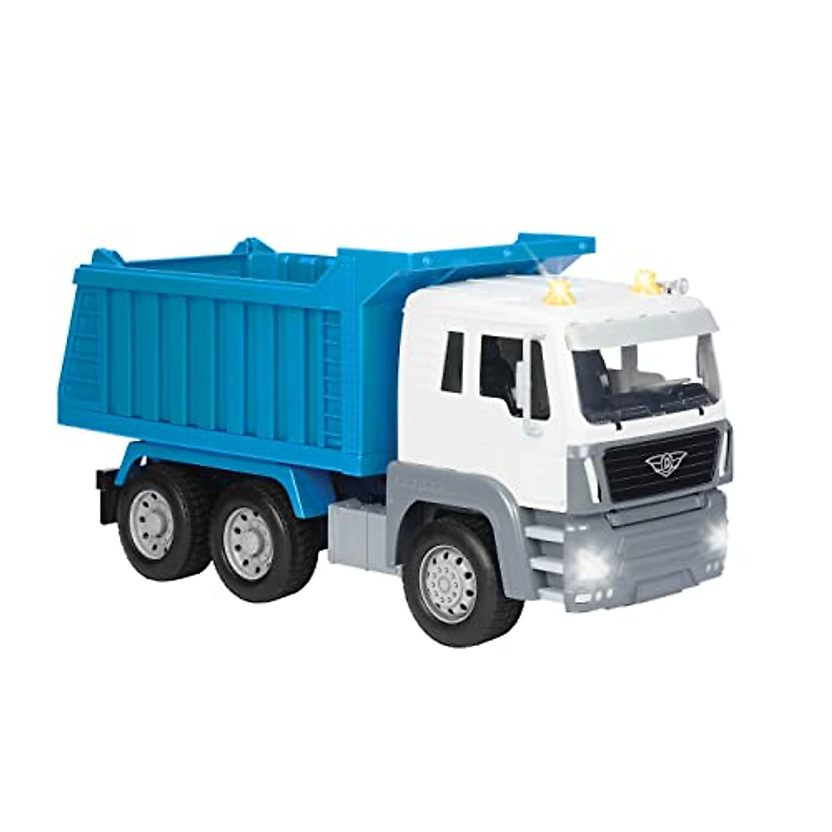 Driven by Battat – Large Toy Dump Truck for Kids – Toy Construction Vehicle – Lights & Sounds – Movable Parts – 3 Years + – Standard Dump Truck
