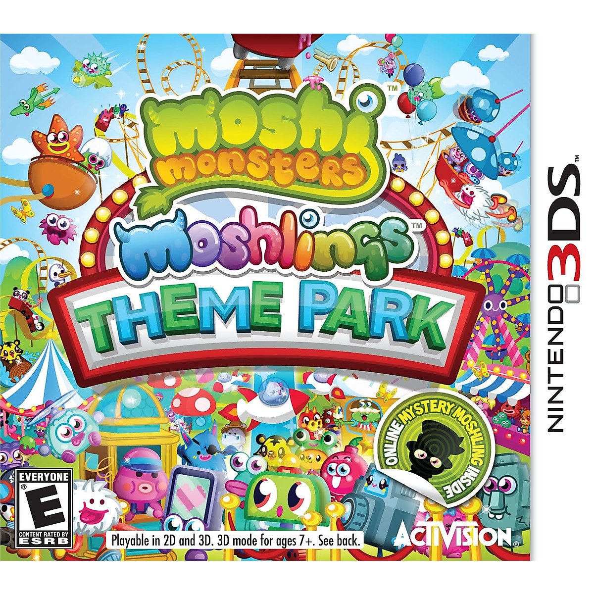 Moshi Monsters Moshlings Theme Park - Nintendo 3DS (Renewed)