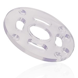 DNP613 Router Sub Base Compatible with D-EWALT 20V Compact Routers Round Subbase, Adopts a Transparent Design Ensure Maximum Visibility in Operation - for D-EWALT 611 Router Models (Round)