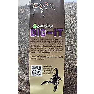 Josh's Frogs Dig-It (10 Quarts)- Substrate for Burrowing Lizards, Invertebrates, Lay Boxes and Humid Hides