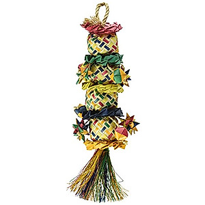 Planet Pleasures Flower Tower Bird Toy, Medium