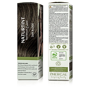 Naturtint Dark Blonde Root Retouch Crème Permanent Hair Color - Ammonia Free, Conceal Grays, No Artificial Scent, 1.52 Fl Oz