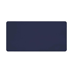 Large Mouse Pads Navy Blue and White Desk Mat Gaming Mousepad Non Slip Rubber Mouse Mat for Desk Keyboard, Wireless Mouse, Office Computer 12" x 24"