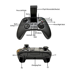 Bluetooth Wireless Gaming Controller for Android PC Games Smart TV/TV Box