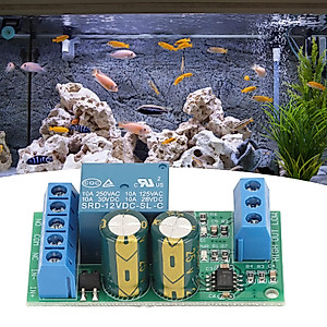 Water Level Controller Module, 12V Relay Panel Liquid Level Control Module 30VDC Maximum Load for Fish