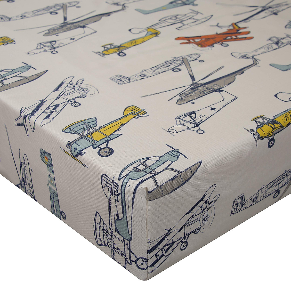 Glenna Jean Crib Sheet, Flying High, Beige, Standard