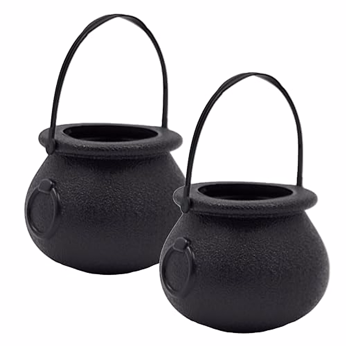 Chochkees Black Candy Cauldron Kettles, Party Decoration Supplies, St. Patrick's 3" Inches (12-Pack)