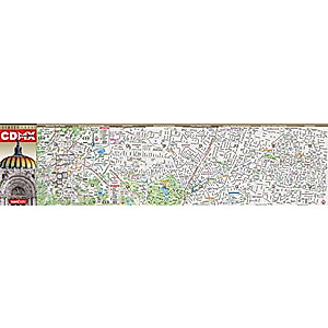 StreetSmart Mexico City Map by VanDam – Laminated City Center Street Map of CDMX w/all Attractions, Pre-hispanic Sites, Museums, Hotels, Restaurants, ... 2025 Edition (English and Spanish Edition)