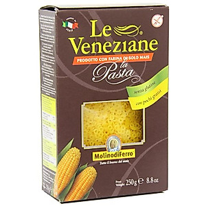 Le Veneziane - Italian Anellini Pastina [Gluten-Free], (4)- 8.8 oz. Pkgs