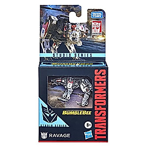 Transformers Toys Studio Series Core Class Bumblebee Ravage Action Figure - Ages 8 and Up, 3.5-inch