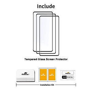 GOBUKEE [3 pack] Compatible with Full Coverage Tempered Glass X 3 Oneplus 11 5G 2023, 3D Glass, HD Clear, Bubble Free, Anti-Shock, Case Friendly, Full Cover [9H Hardness]