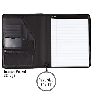 AT-A-GLANCE Professional Size Planner Cover, Fits 9" x 11" Pages, Black (80PJ2005)