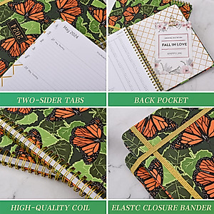 2024 Planner - 2024 Academic Weekly & Monthly Planner with Monthly Tabs, Daily Planner Yearly Agenda Calendar Organizer, Jan 2024-Dec 2024, 6.3" x 8.5"