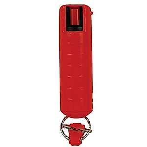 Wildfire 1.4% MC 1/2 oz pepper spray hard case with quick release keychain red